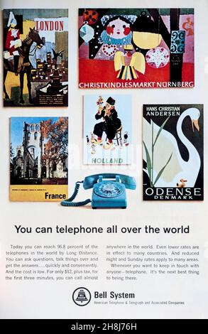 . Bell telephone magazine Stock Photo - Alamy