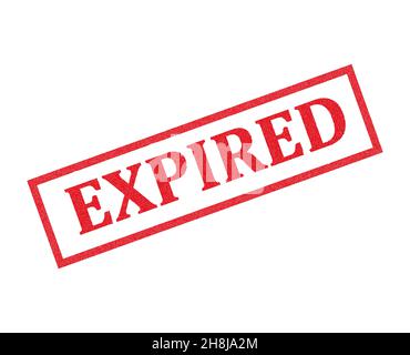 Expired date rubber stamp for product in supermarket. Vector ...