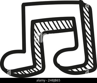 Isolated music note icon vector design Stock Vector Image & Art - Alamy