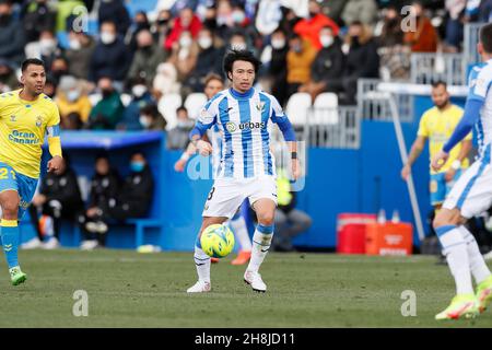 Leganes, Spain. 28th Nov, 2021. Gaku Shibasaki (Leganes) Football/Soccer : Spanish "La Liga ...