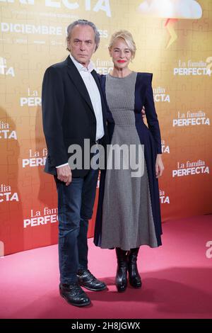 Actor Jose Coronado and Belen Rueda, pose during the photocall of the ...