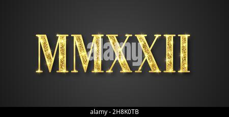 Metallic Roman Numeral 3 Stock Photo - Alamy