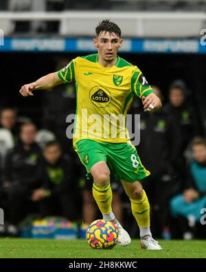 Newcastle, UK. 30th Nov, 2021. Joelinton #7 of Newcastle United has a ...