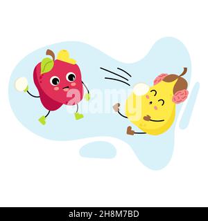 merry christmas card with characters playing instruments Stock Vector ...