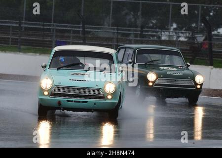 David Dickenson, Lotus Ford Cortina Mk1, HRDC Jack Sears Trophy for ...