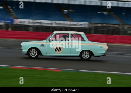 Paddy Shovlin, J Shovlin, Lotus Ford Cortina Mk1, HRDC Jack Sears ...