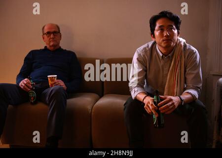 RICHARD JENKINS and STEVEN YEUN in THE HUMANS (2021), directed by ...