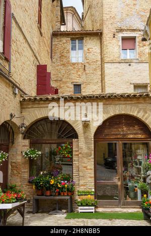 Filottrano, Ancona province, Marche, Italy: historic town Stock Photo ...