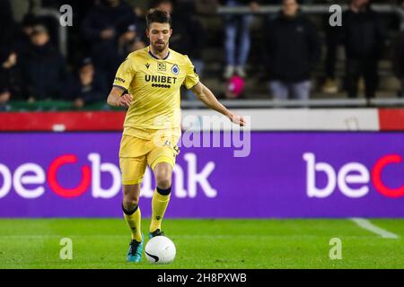 Brandon Mechele of Belgium runs with the ball during a FIFA Men’s World ...