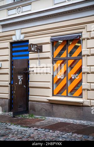 Sofiankatu public toilet in Helsinki, Finland Stock Photo - Alamy