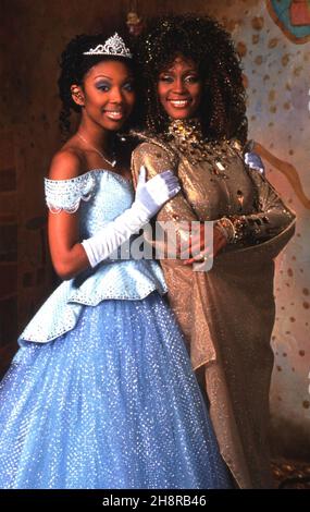 WHITNEY HOUSTON in CINDERELLA (1997), directed by ROBERT ISCOVE. Credit ...