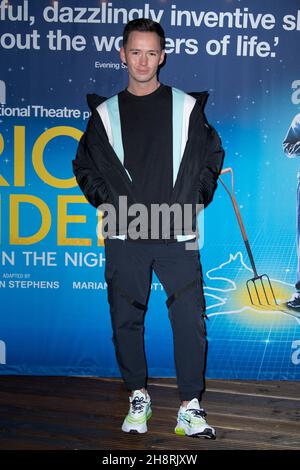 London, UK. Lorcan at the Opening Performance of The Curious Incident ...