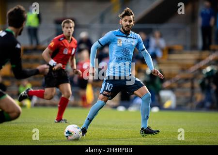 Sydney FC midfielder Milos Ninkovic (10) head down after the game Stock Photo - Alamy