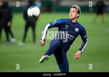 Melbourne City forward Lachlan Wales (19) (Photo by Damian Briggs ...