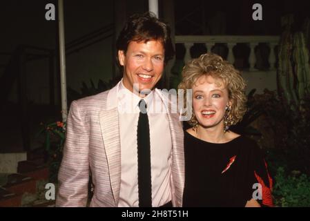 Rick Dees and wife Circa 1980's Credit: Ralph Dominguez/MediaPunch ...