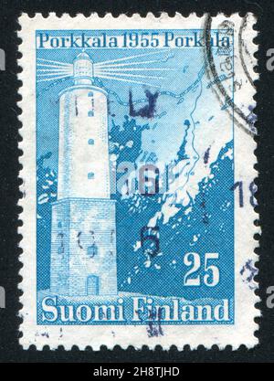 FINLAND - CIRCA 1956: Lighthouse, Porkkala Peninsula, circa 1956 Stock ...