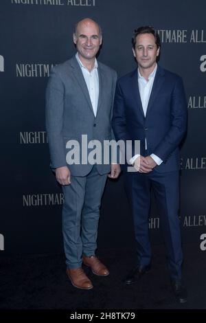 Searchlight Pictures president David Greenbaum, producer Ed Guiney and ...