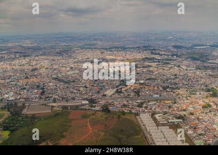 Aerial view of Sao Paulo suburbs, Brazil Stock Photo - Alamy
