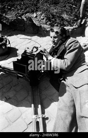 Kameramann Reimar Kuntze am Set zu Liselotte von der Pfalz, Regie: Carl ...