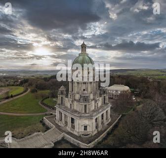 aerial view of Lancaster Castle, UK Stock Photo - Alamy