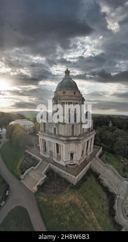 aerial view of Lancaster Castle, UK Stock Photo - Alamy
