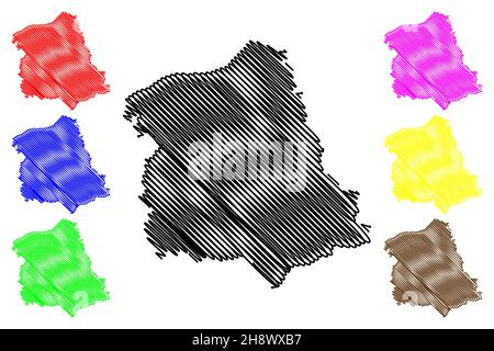 Harda district (Madhya Pradesh State, Narmadapuram division, Republic ...