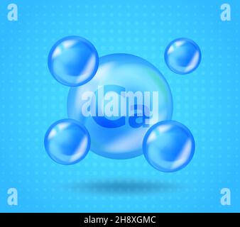 Mineral Cu icon, healthy medicine pill supplement symbol, complex ...