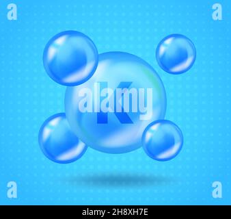 Chlorine, Cl mineral icon. Mineral vitamin complex. Ecology and ...