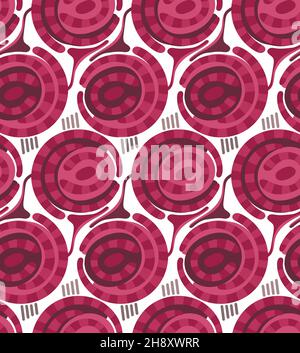 Tasty lunch food pattern Stock Vector Image & Art - Alamy