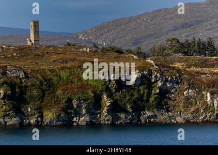 Rock Island Lighthouse, Crookhaven, County Cork, Ireland Stock Photo ...