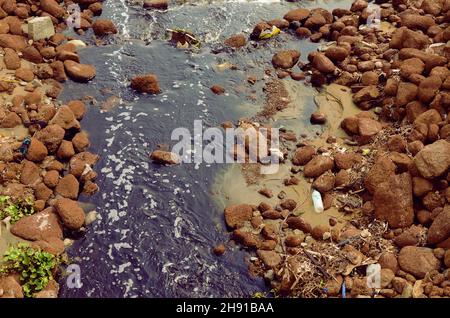 An old open drainage system Stock Photo - Alamy