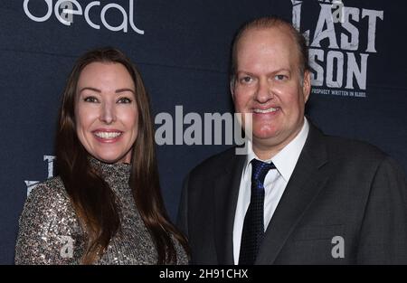NEW YORK, NEW YORK - DECEMBER 02: Cary Anderson, Kelly Haeseker attends ...