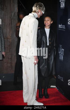 Machine Gun Kelly and his daughter Casie Colson Baker attends ...