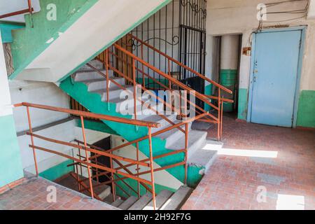 Interior of typical soviet style apartment Stock Photo - Alamy