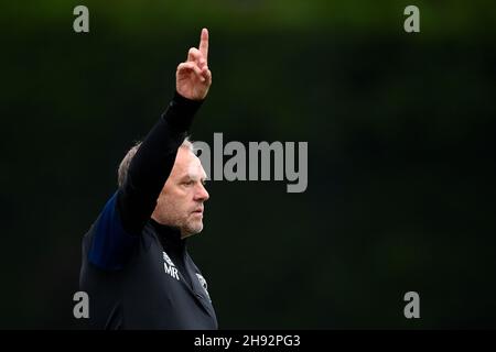 Mark Robson Manager of West Ham U23's Stock Photo - Alamy