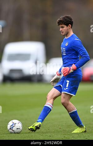 Nico Hansen #1 of Swansea City U23's Stock Photo - Alamy