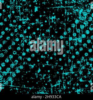 Halftone effect dotted blue turquoise gradient background. Vector ...