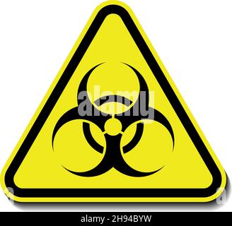 Notice Label Infectious Waste Sign Stock Vector Image & Art - Alamy