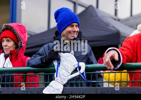 A Buxton fan before the Emirates FA Cup second round match at the ...