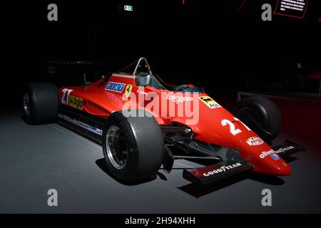 Ferrari 126 C2 engine Stock Photo - Alamy