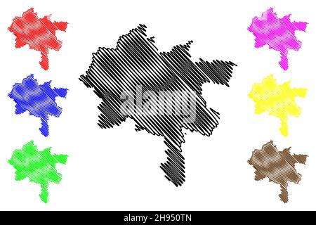 Chatra district (Jharkhand State, Republic of India, North Chotanagpur ...