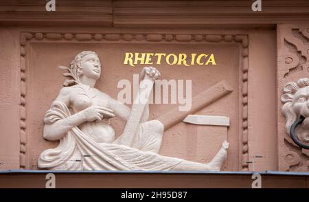 Personification of Rhetoric, 16th Century Stock Photo - Alamy