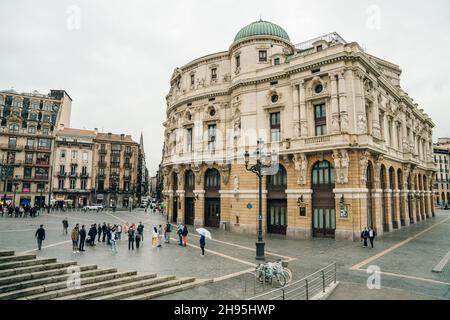 Photo of Arriaga Theater - an opera house in Bilbao Stock Photo - Alamy