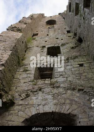 Architectural detail in Trim Castle Ireland Stock Photo - Alamy