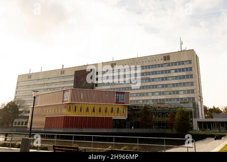 The Zernikecomplex, home to the library, and the Duisenberg building on ...