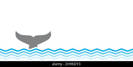 Fin of dolphin icon in cartoon style isolated on white background ...