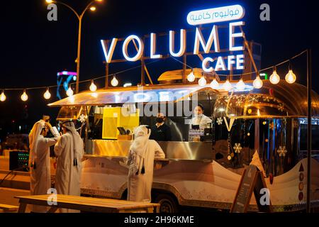 Street Food Outlets in Doha corniche / QATAR Stock Photo - Alamy