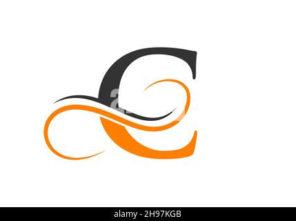 luxury curved initial D M Letter logo design vector graphic concept Stock Vector Image & Art - Alamy