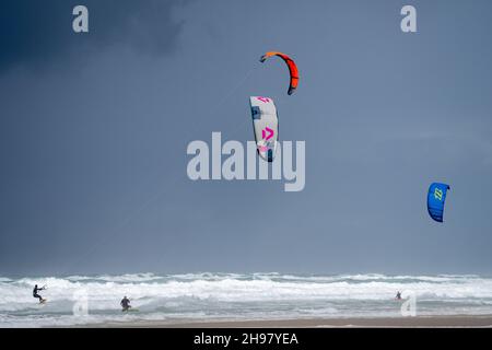Kate Surfing in the Mediterranean Stock Photo - Alamy