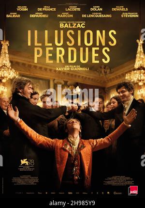 XAVIER GIANNOLI in LOST ILLUSIONS (2021) -Original title: ILLUSIONS PERDUES-, directed by XAVIER ...